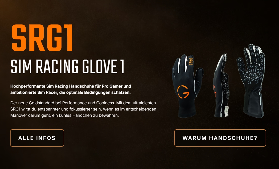 Sim Racing Handschuhe